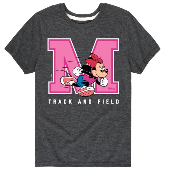 Disney | Shirts & Tops | Disney Minnie Track And Field Toddler And ...